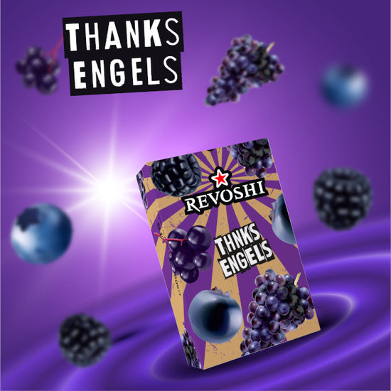 Buy Revoshi Shisha Tobacco Thanks Engels | Bold Mint & Spice Flavor ...